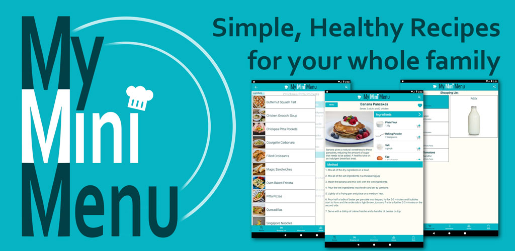 My Mini Menu – Recipes and games for parents and toddlers